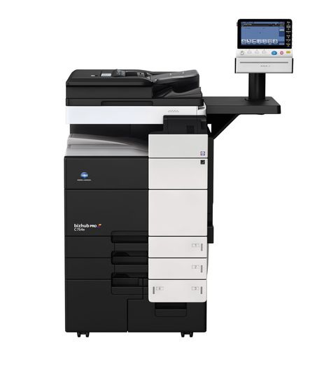 Konica Minolta Bizhub Pro C754e colour A3 multifunctional printer ...
